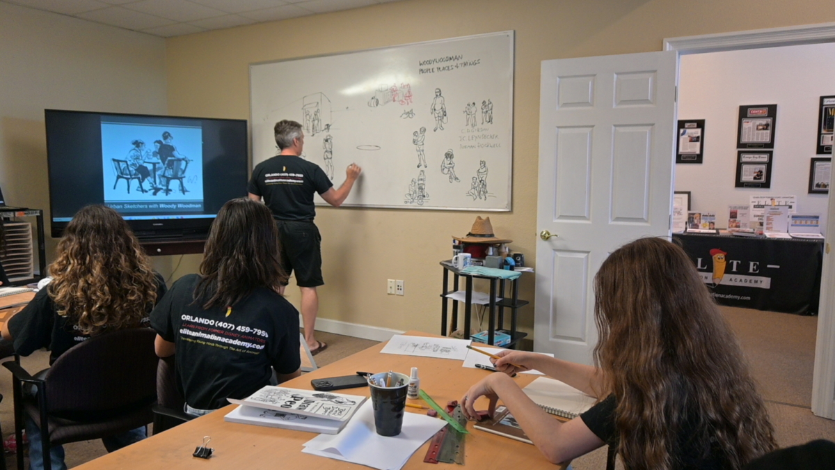 Elite Animation Academy – Founded by Disney Animators | Classroom and ...