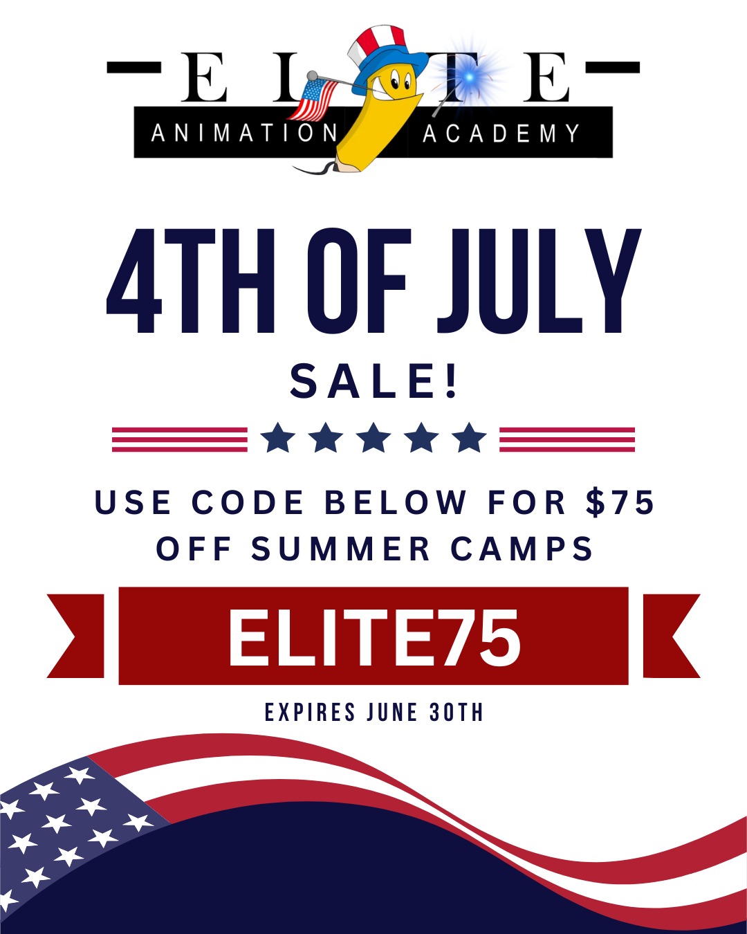 ENROLLING FOR SUMMER CAMPS & VIRTUAL COURSES – Elite Animation Academy